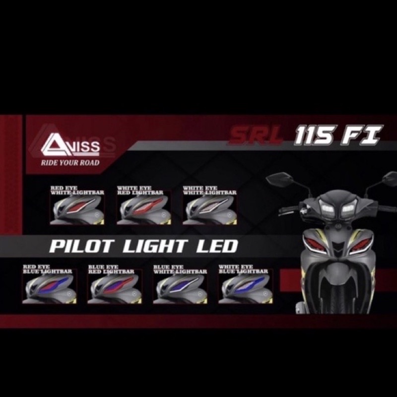 VISS FRONT LED POSITION PILOT LAMP WITH SIGNAL LAGENDA 115 LAGENDA115 ...