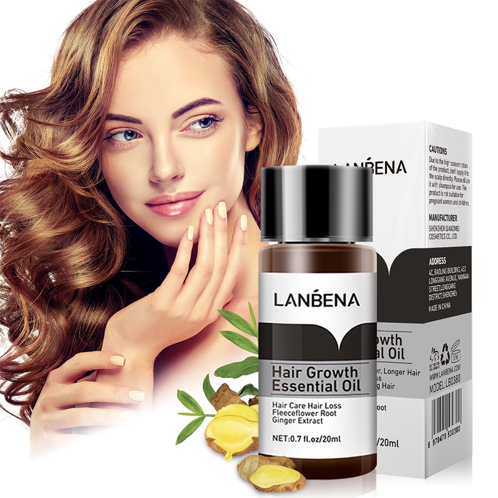 Lanbena Fast Powerful Hair Growth Essence Essential Oil Liquid