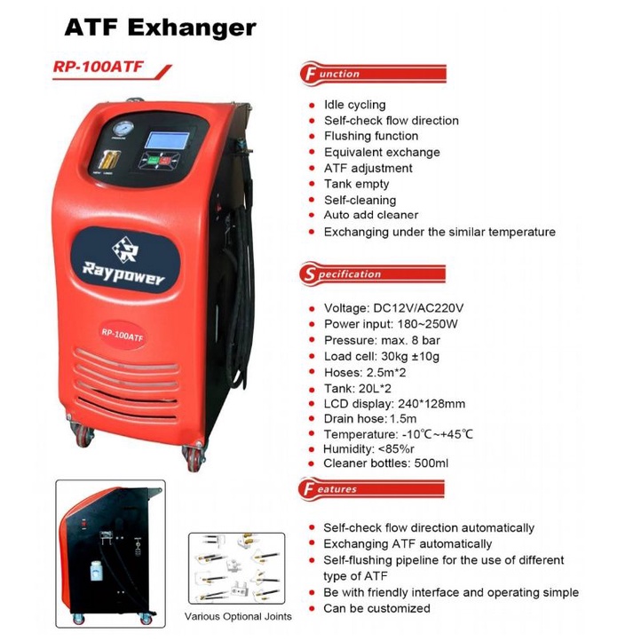 Fully Auto ATF Changer And Flush RP-100 | Shopee Malaysia