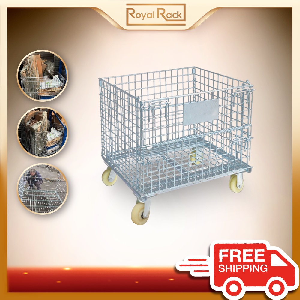 RoyalRack【Free Shipping】Warehouse Parcel Pallet Mesh / Wire Mesh ...