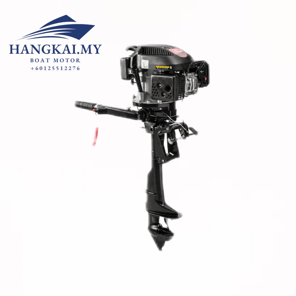 ( FREE SHIPPING / CHEAPEST)Hangkai 4 stroke 6hp (TCI )short shaft boat ...