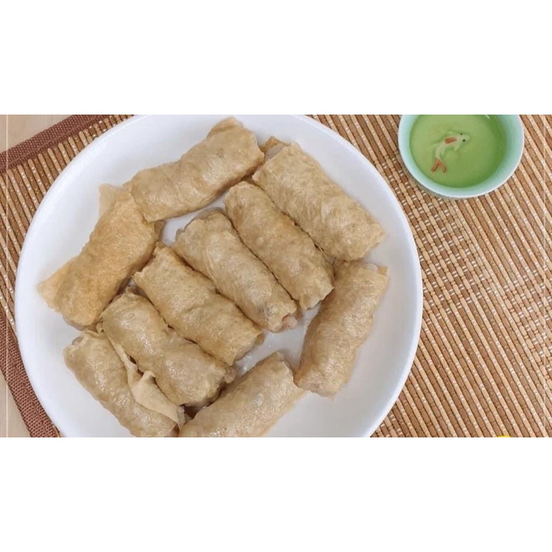 【批发】腐竹卷 （鱼肉）FY FU ZOK ROLL ( FISH ) 10PCS | Shopee Malaysia
