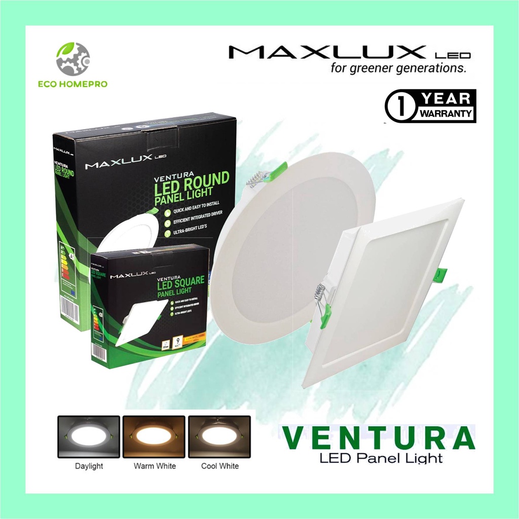 Maxlux 4"/6" 12W/15W Led Downlight Panel Light Ceiling Light [DAYLIGHT ...