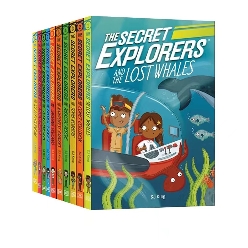DK The Secret Explorers 11 Books Collection Set For Age 7-14 English ...