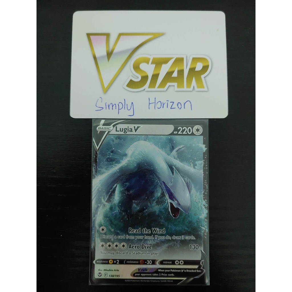 🔥READY STOCK🔥 Pokemon PTCG SS12 Silver Tempest 138/195 Lugia V | Shopee Malaysia
