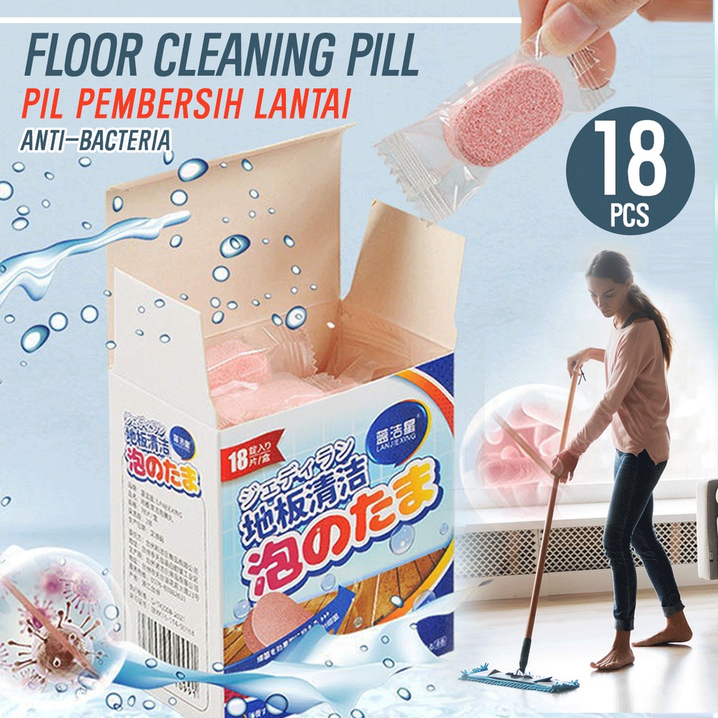 AP Japan Magic Floor Cleaner / Floor Cleaning Pill Effervescent Tablet ...