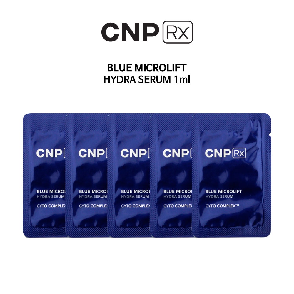 CNP RX BLUE MICROLIFT HYDRA SERUM 1ml x 20ea / Korea cosmetics | Shopee Malaysia