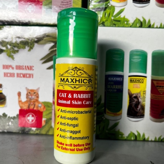 MAXHICO Cat & Rabbit Animal Skin Care - Kurap Free | Shopee Malaysia