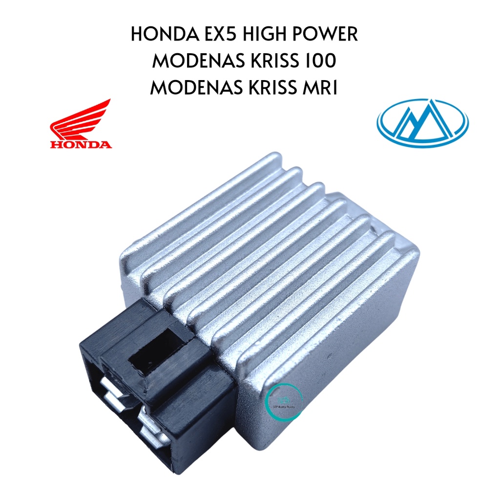 HONDA RECTIFIER REGULATOR MODENAS RECTIFIER REGULATOR HONDA EX5 HIGH ...