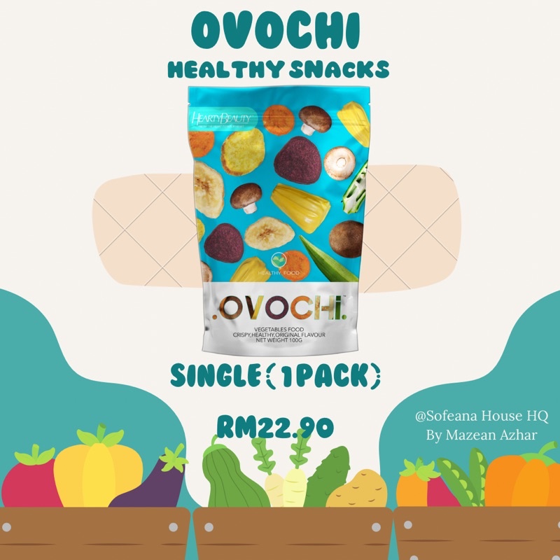 OVOCHI VIRAL ORIGINAL HQ (kerepek sayur buah) | Shopee Malaysia