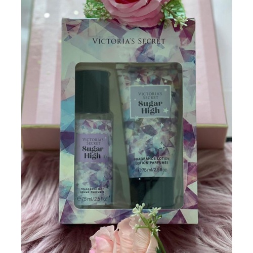 Victoria's Secret Sugar High Gift Box 2in1 combo set (Lotion & Mist ...