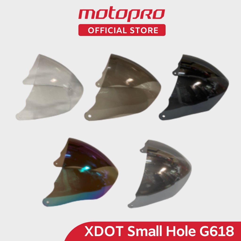 XDOT Small Hole G618 Helmet Visor X Dot G 618 G618N Original Clear ...