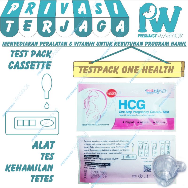 Testpack / test pack / test / pregnancy test ONEHEALTH CASSETE brand ...