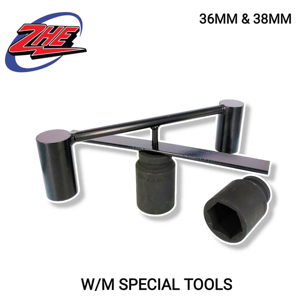 WASHING MACHINE TOOLS SPECIAL TOOLS TUB NUT WRENCH 1 SET 36MM & 38MM ...