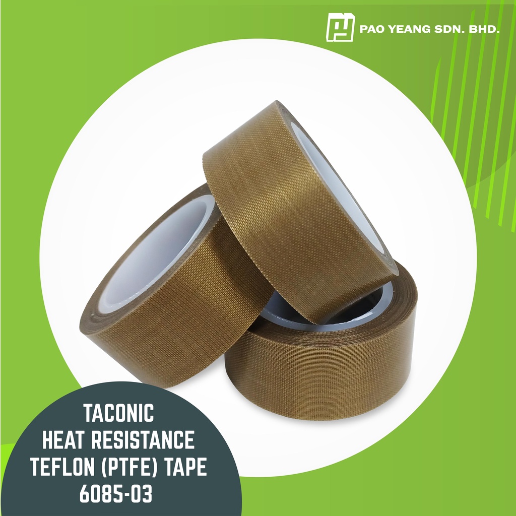 TACONIC Heat Resistance non stick (PTFE) Tape 6085-03 | Shopee Malaysia