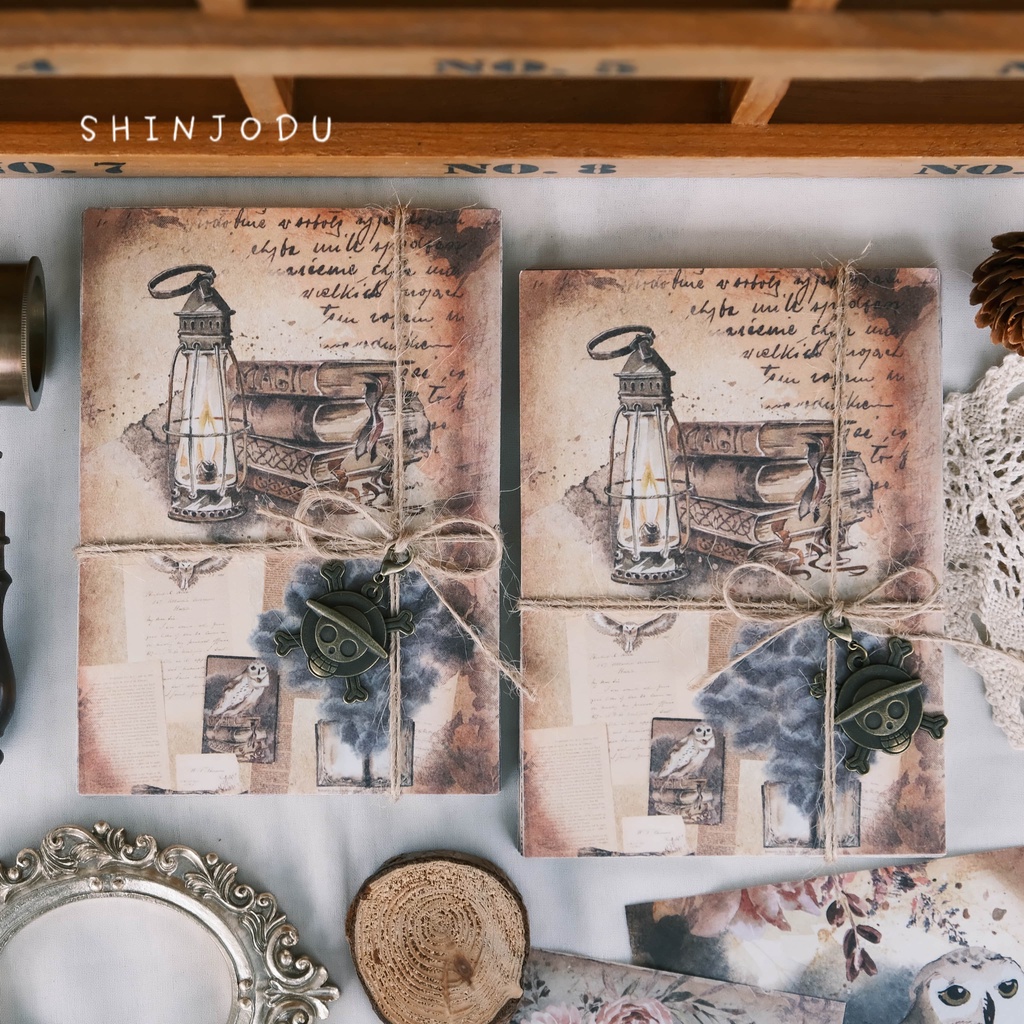The Magic Note Series Vintage Background Paper | Shinjodu | Journal ...