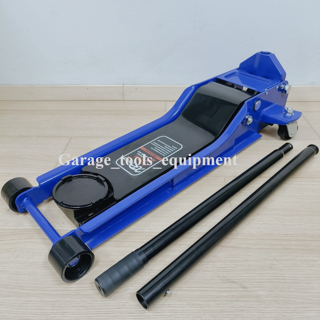 XR 2 Ton Ultra Low Profile Garage Jack With Dual Pump For Rapid Lifting ...