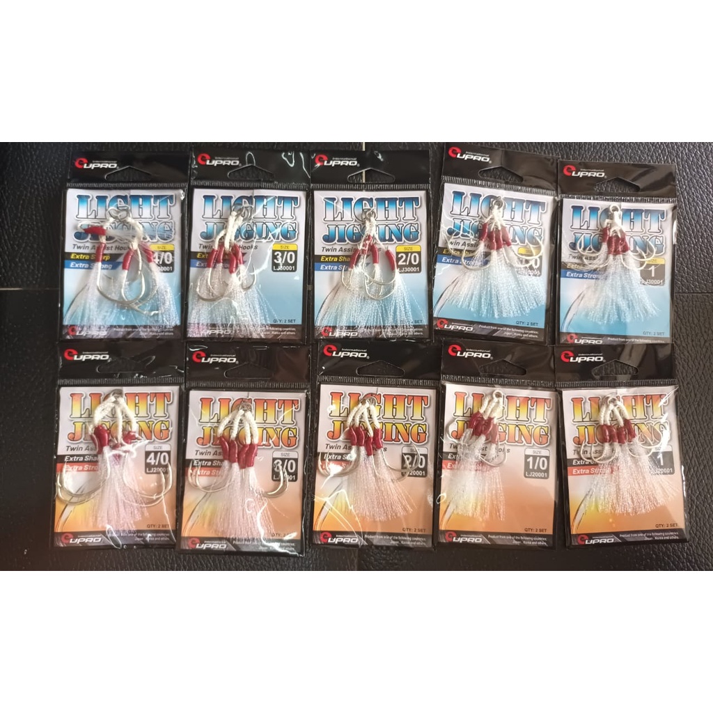 Eupro Light Jigging Twin Assist Hook LJ20001 | Shopee Malaysia