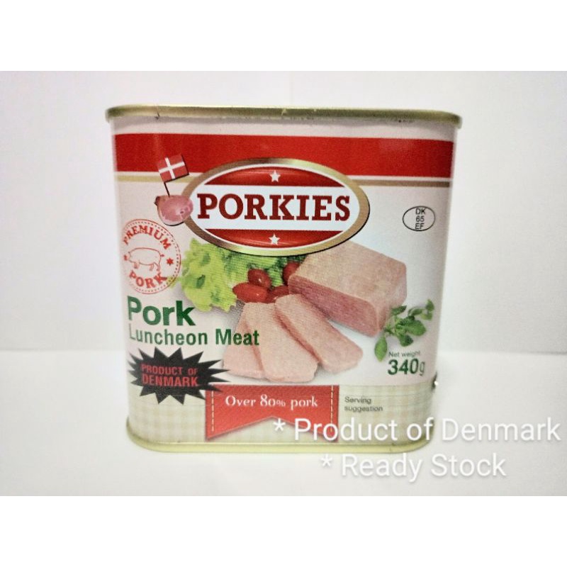 PORKIES Pork Luncheon Meat Premium 340g | Shopee Malaysia