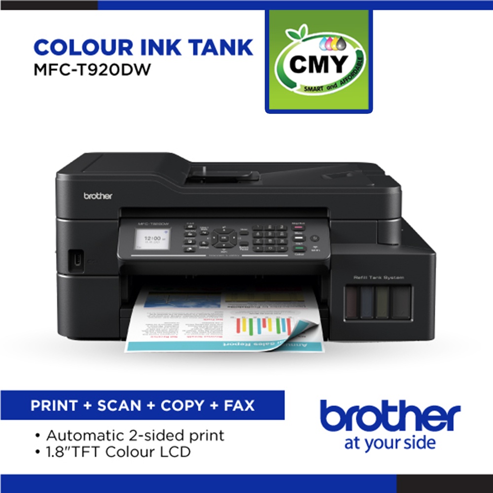 Brother MFC-T920DW All-in-One Printer replace for MFC-T910DW similar ...
