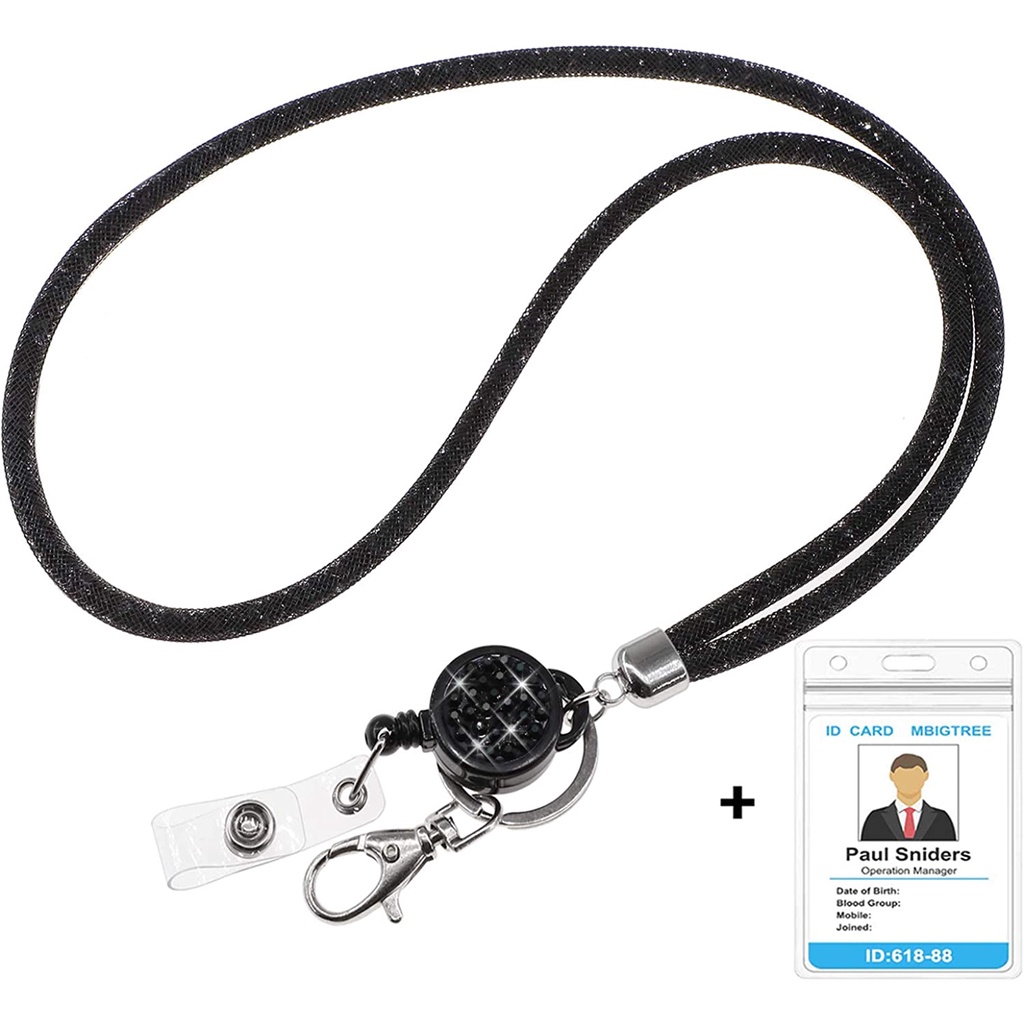 Keys Lanyard for id Badge with Holder QBeel id Card Holder Lanyard for ...