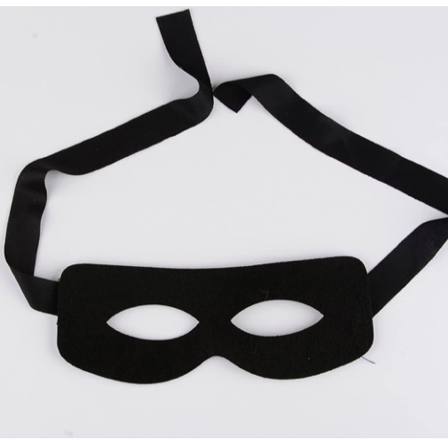 MSIA Ready Stock/ Halloween Zorro Eye Mask Superhero Masked Bandit ...