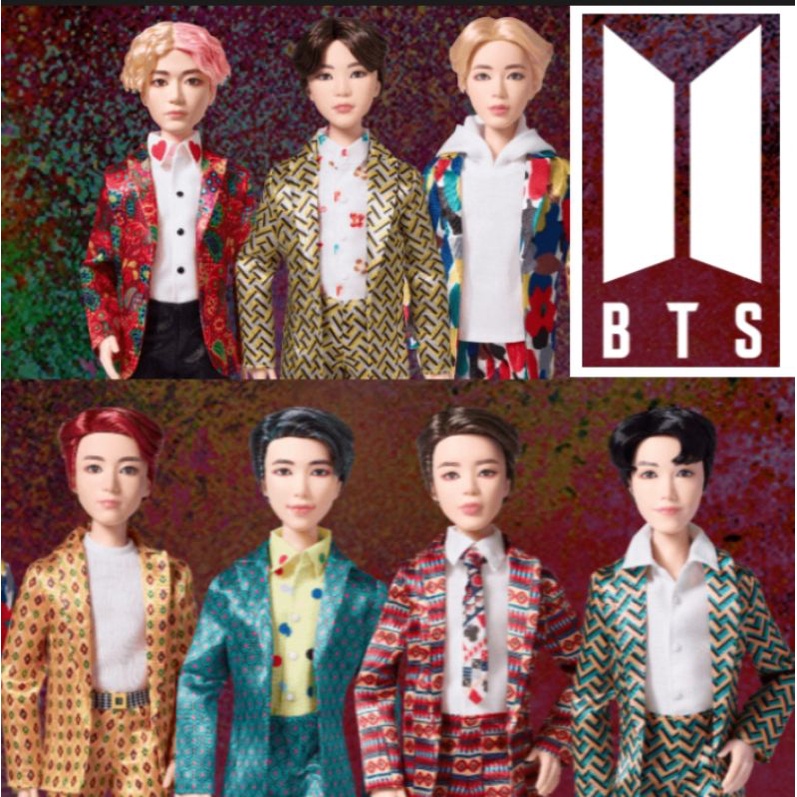 Mattel X BTS Bangtan Boys K-Pop Doll Figures | Shopee Malaysia