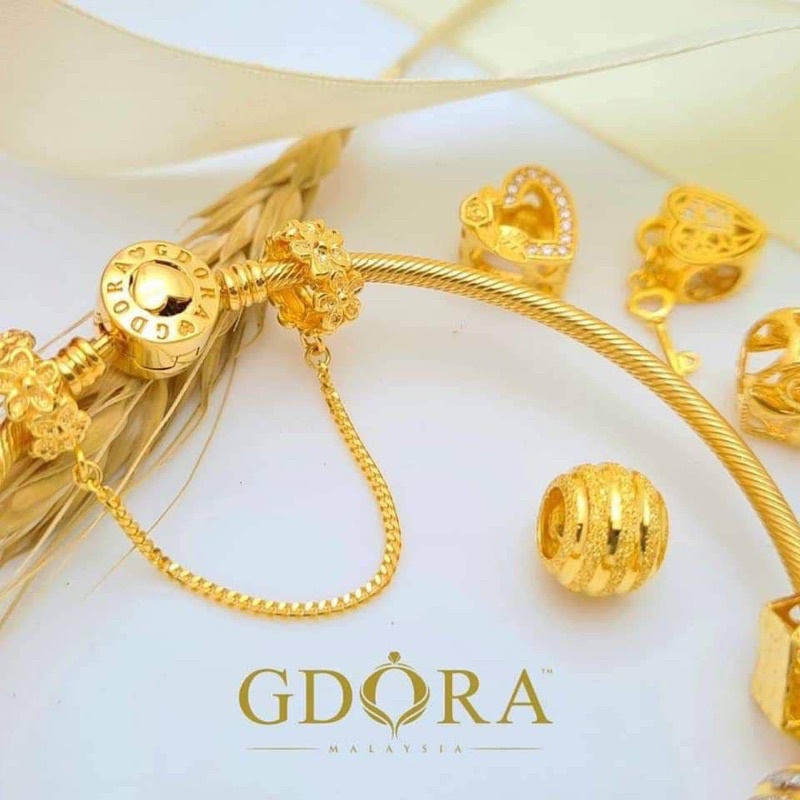 Niza Dora Gold Gdora Daisy Safety Chain Sauh | Shopee Malaysia