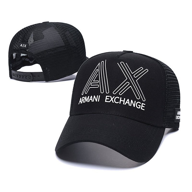 Armani Exchange AX Snapback Hat Hip-Hop Sports Baseball Cap Young Outer ...