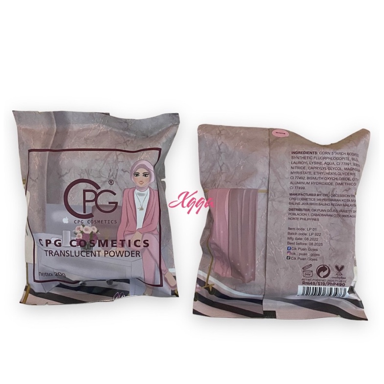 CPG TRANSLUCENT LOOSE POWDER rose gold edition natural ,white (cpg ...