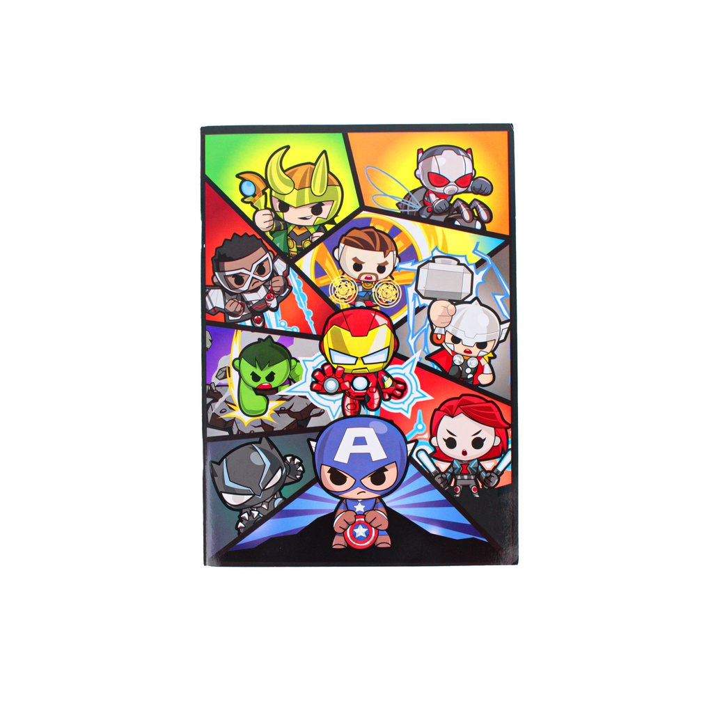Marvel Kawaii Exercise Book Superhero Multi Colour For School & Office ...