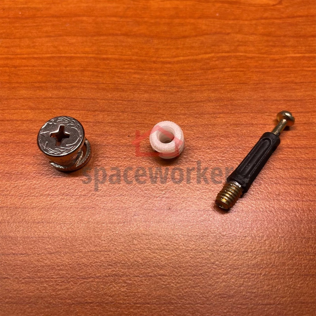 Set Skru Cam Lock 3 Dalam 1 (40mm) – Nut, Bolt & Dowel Perabot / 40mm ...