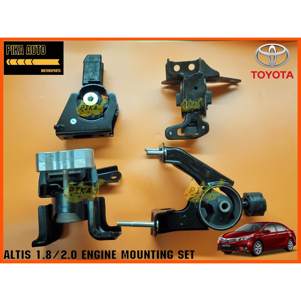 TOYOTA ALTIS ZRE172 ZRE173 1.8 / 2.0 ENGINE MOUNTING SET (4PCS ...