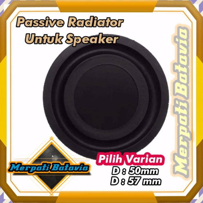 Passive Bass Radiator DIY PBR Passive Thick Plate Rubber Speaker Box ...