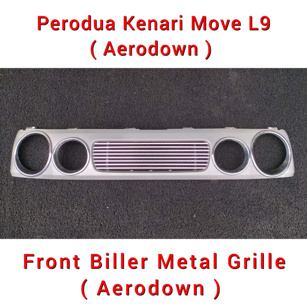 Perodua Kenari Move L9 Front Biller Metal Grille ( Aerodown ) / Grill ...
