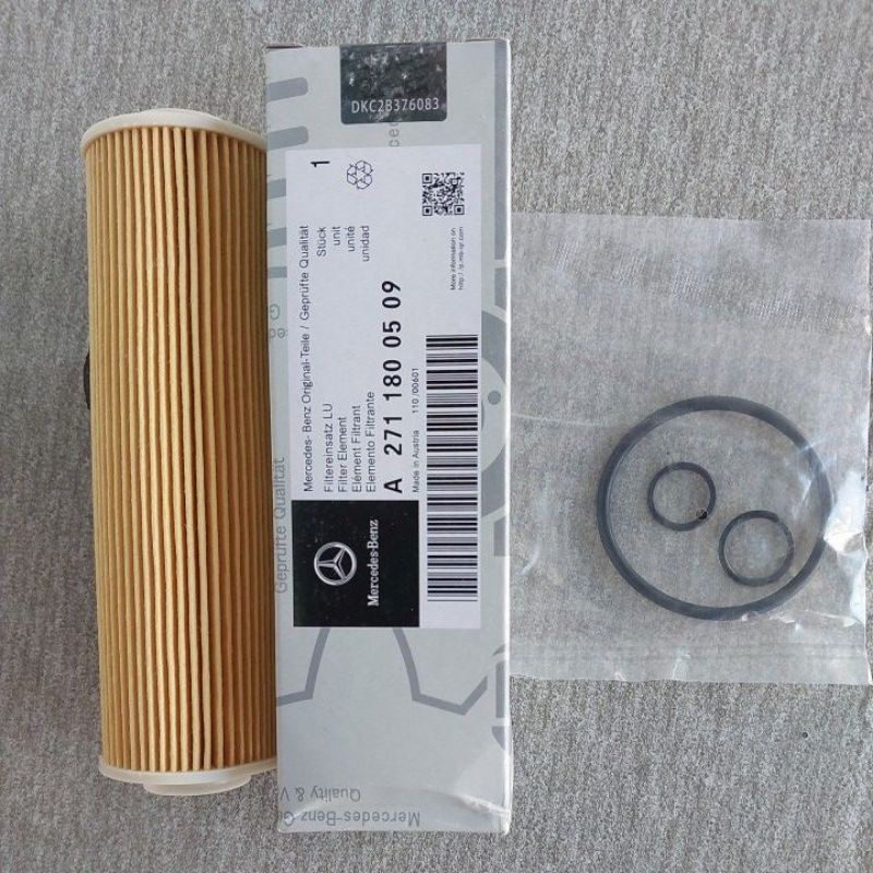 Mercedes Benz Oil Filter M271 2711840125 2711800509 2711800009 | Shopee ...