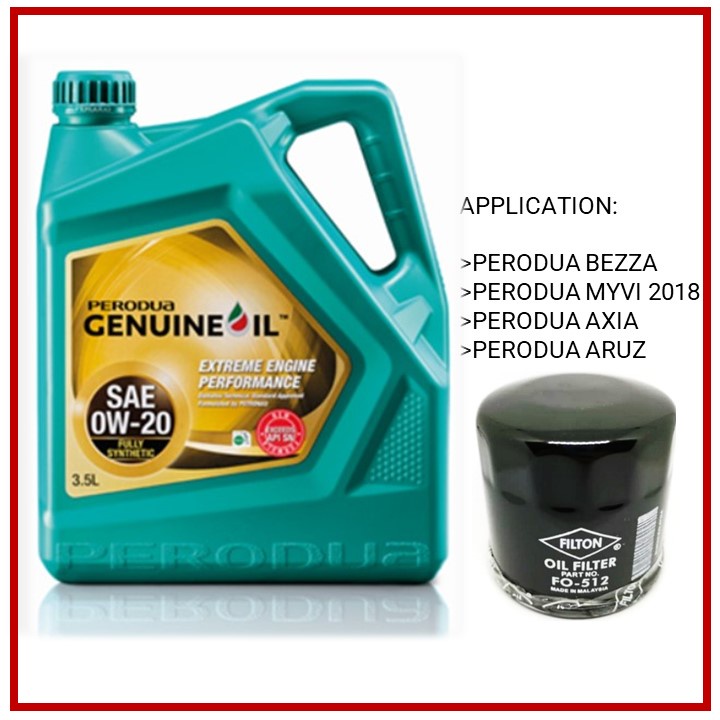 Minyak Hitam 0w20 - 3L - 3.5L Fully Synthetic Engine Oil 0w-20 Enjin ...