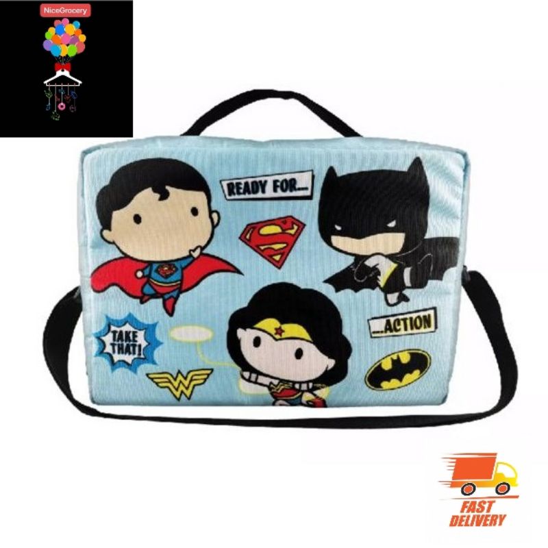Justice League Superhero Bag (Blue) 22cm*30cm*10cm | Shopee Malaysia