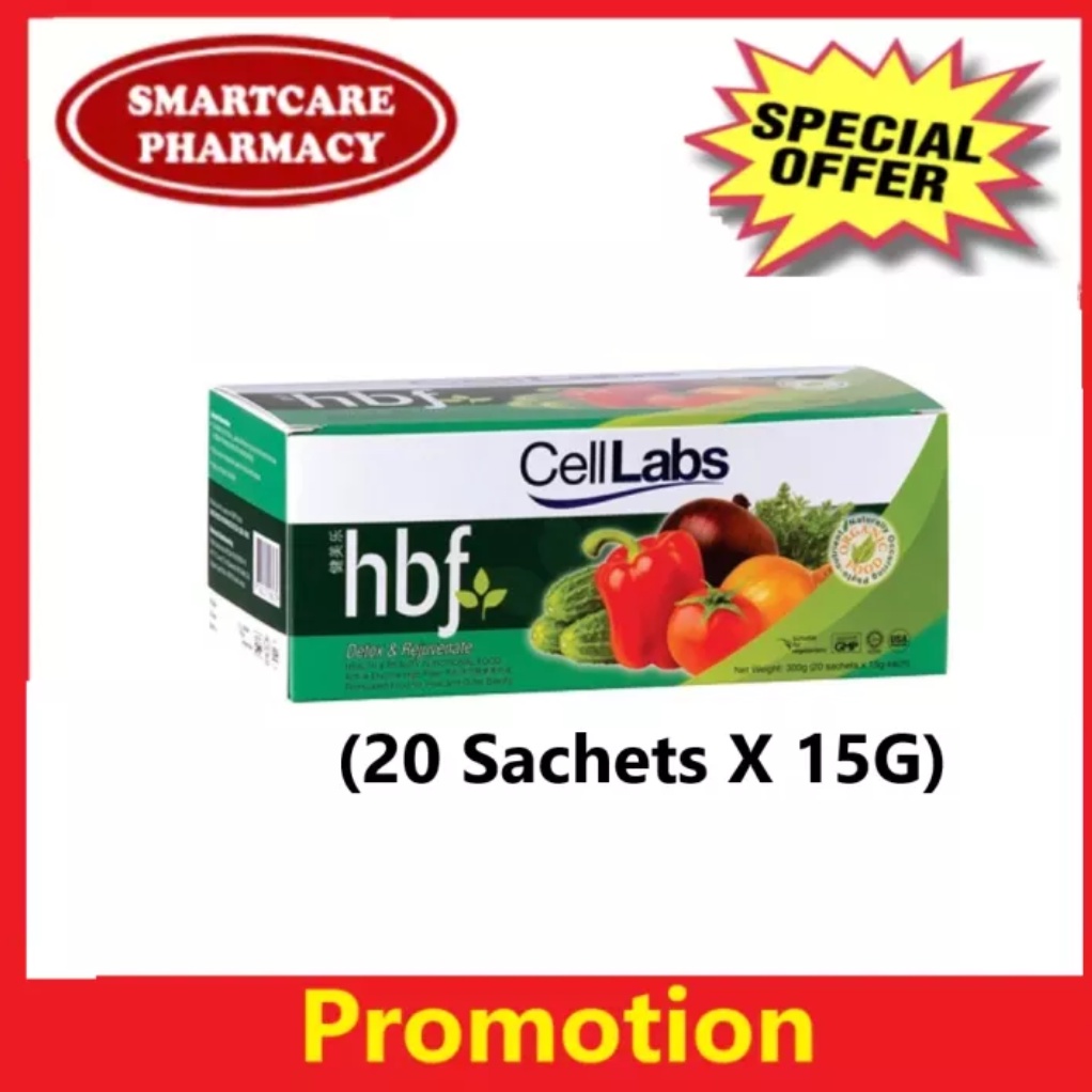 CELLLABS HBF DETOX & REJUVENATE (20'S X 15G) | Shopee Malaysia