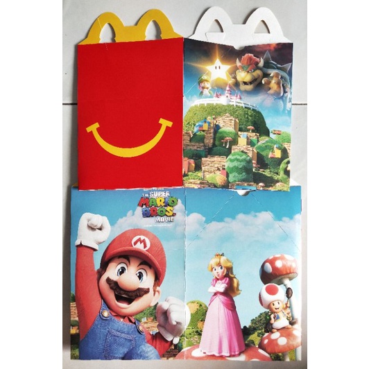 McDonald's Happy Meal Box Kotak MCD WB 100 Years / Mario | Shopee Malaysia