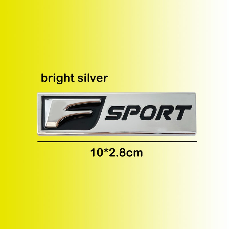 3D Metal F Sport Badge Emblem Decals Car Stickers for Lexus IS200T ...