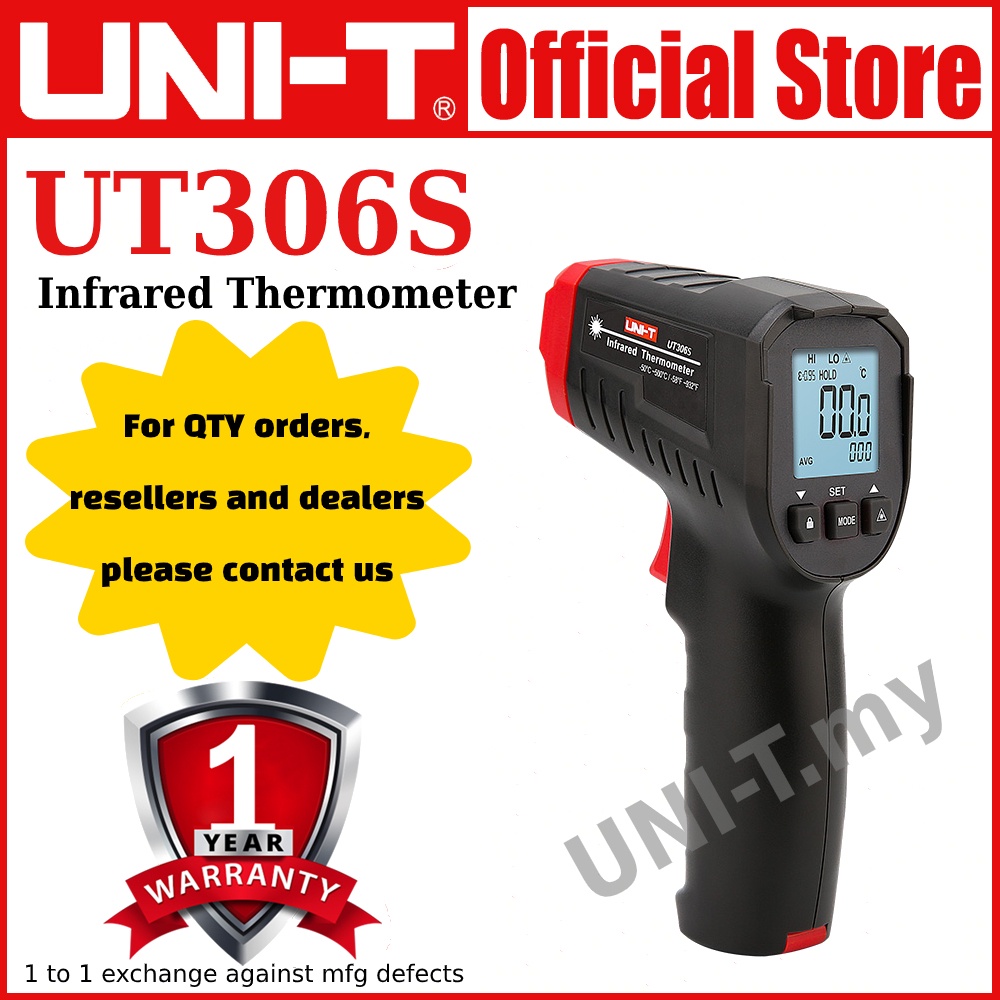 UNI-T UT306S UT306C Infrared Thermometer | Shopee Malaysia