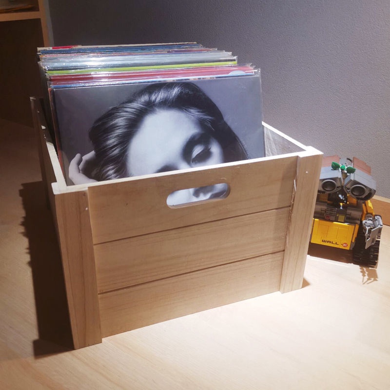 Gramophone Record LP Vintage Storage Box Old Record Disc Cabinet ...
