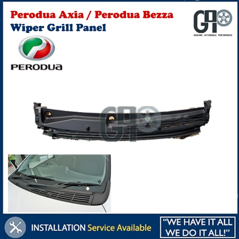 Perodua Axia / Perodua Bezza Wiper Panel / Wiper Grille | Shopee Malaysia