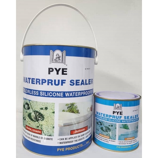 PYE WATERPRUF SEALER COLOURLESS SILICONE WATERPROOFER | Shopee Malaysia