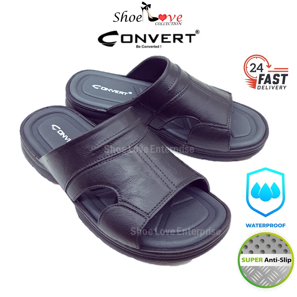 🔥WATERPROOF🔥 Non Slip Men Slipper Sandal Convert Not Bata 8626113 ...