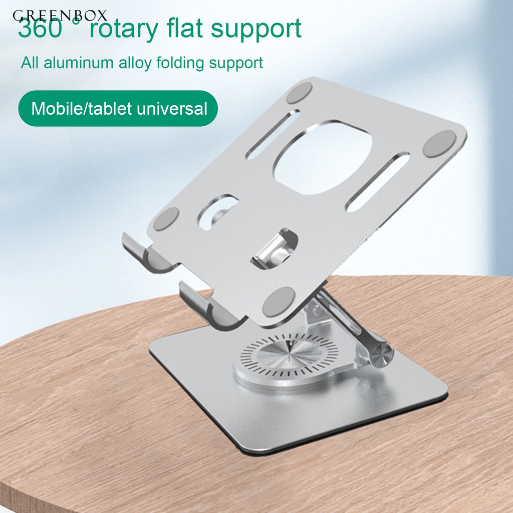 GB-Tablet Stand Universal Foldable 360 Degree Rotating Height ...