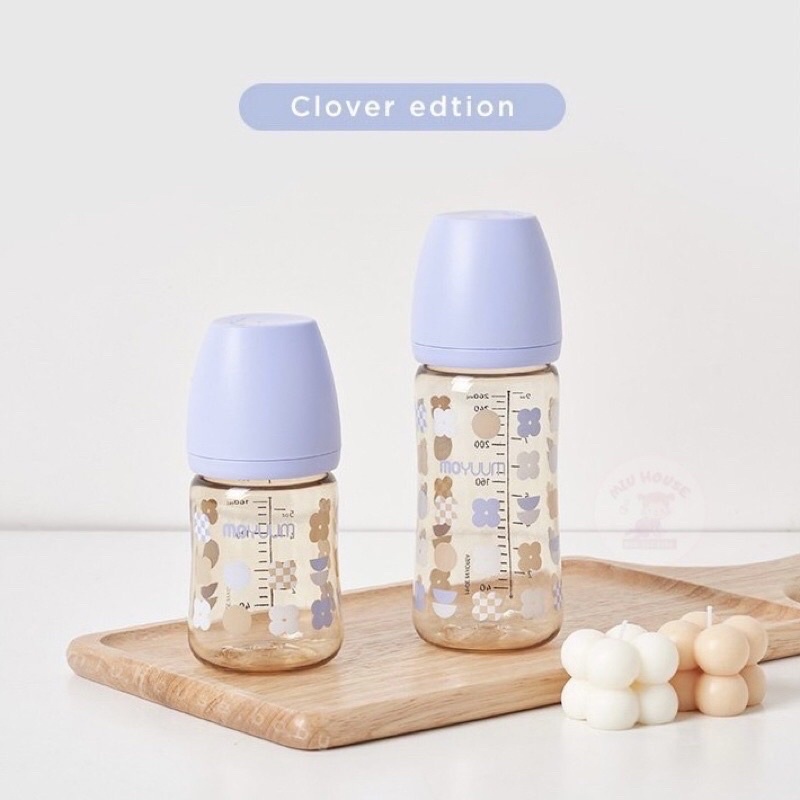Moyuum Clover Domestic Milk Bottle Chinese New Model 170ml And 270ml | Shopee Malaysia