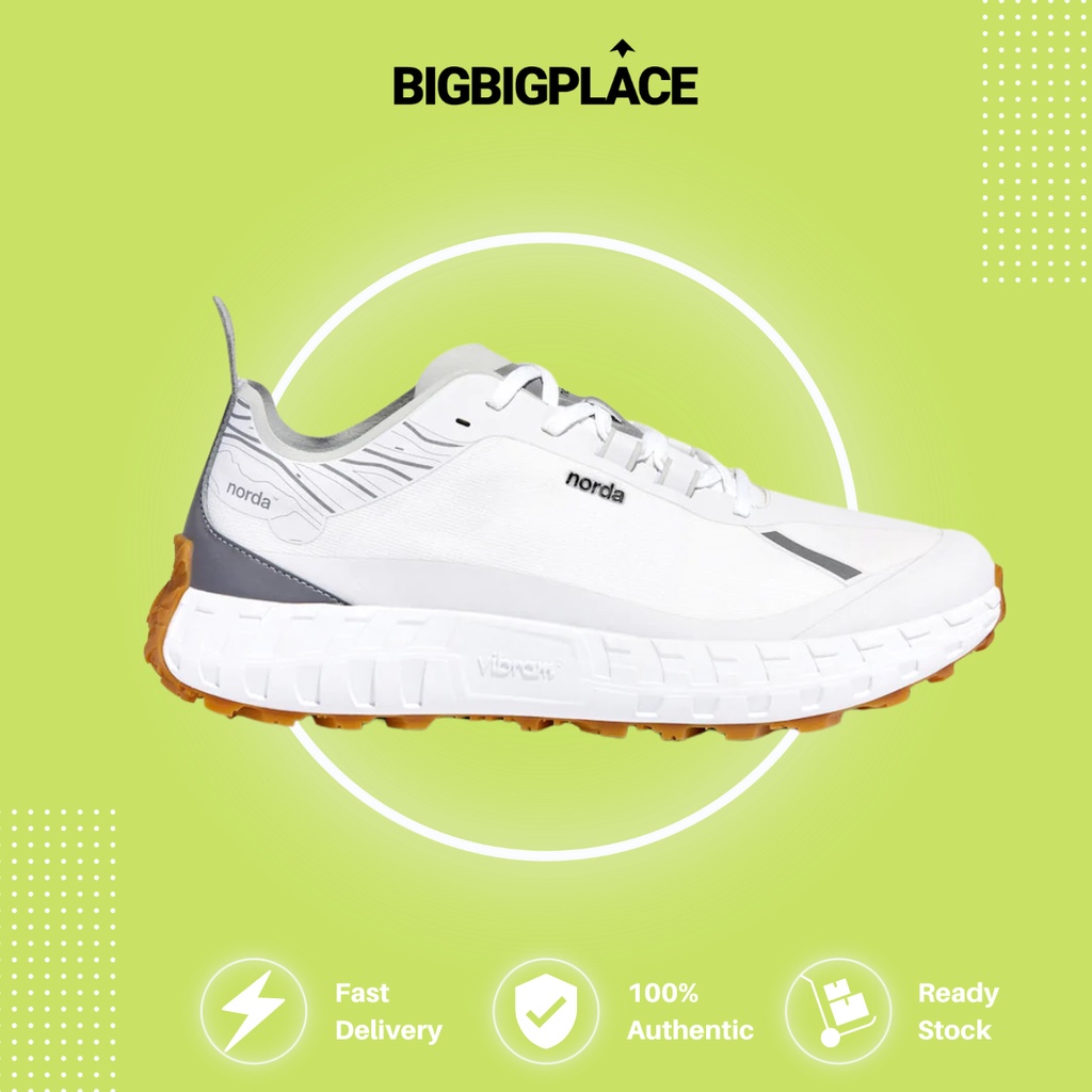 Norda 001 Women Trail Running Shoe (White Gum) | Shopee Malaysia