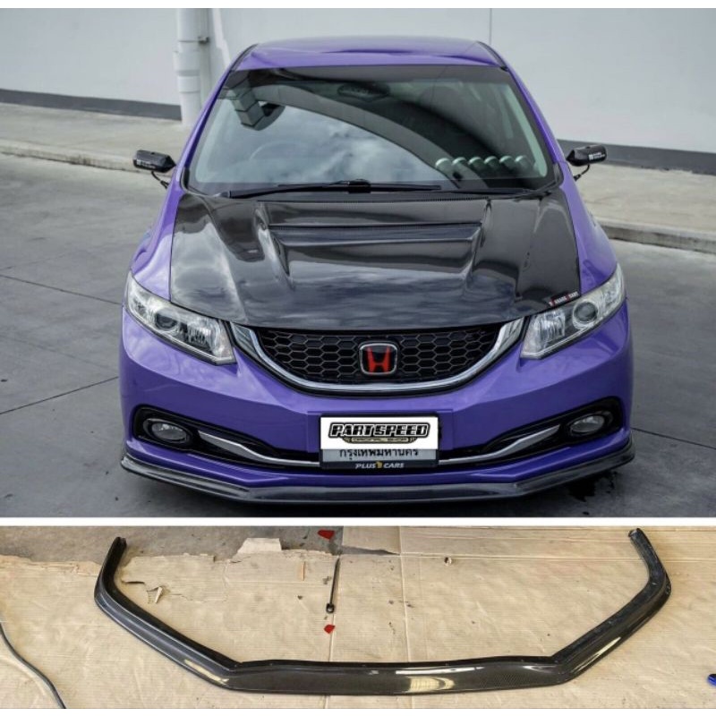 Honda Civic FB6 2012-2015 front lips front diffuser lips bodykit ...